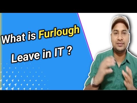 What is Furlough Leave in IT | Furlough Leave | @Vikasteach #tcs #wipro ...