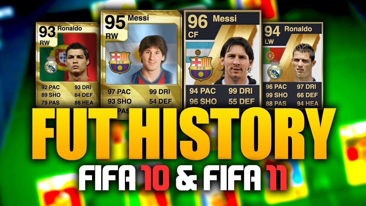 FIFA 10 & FIFA 11 ULTIMATE TEAM w/ ‘SPECIAL CARDS’ - FUT HISTORY #2 ...