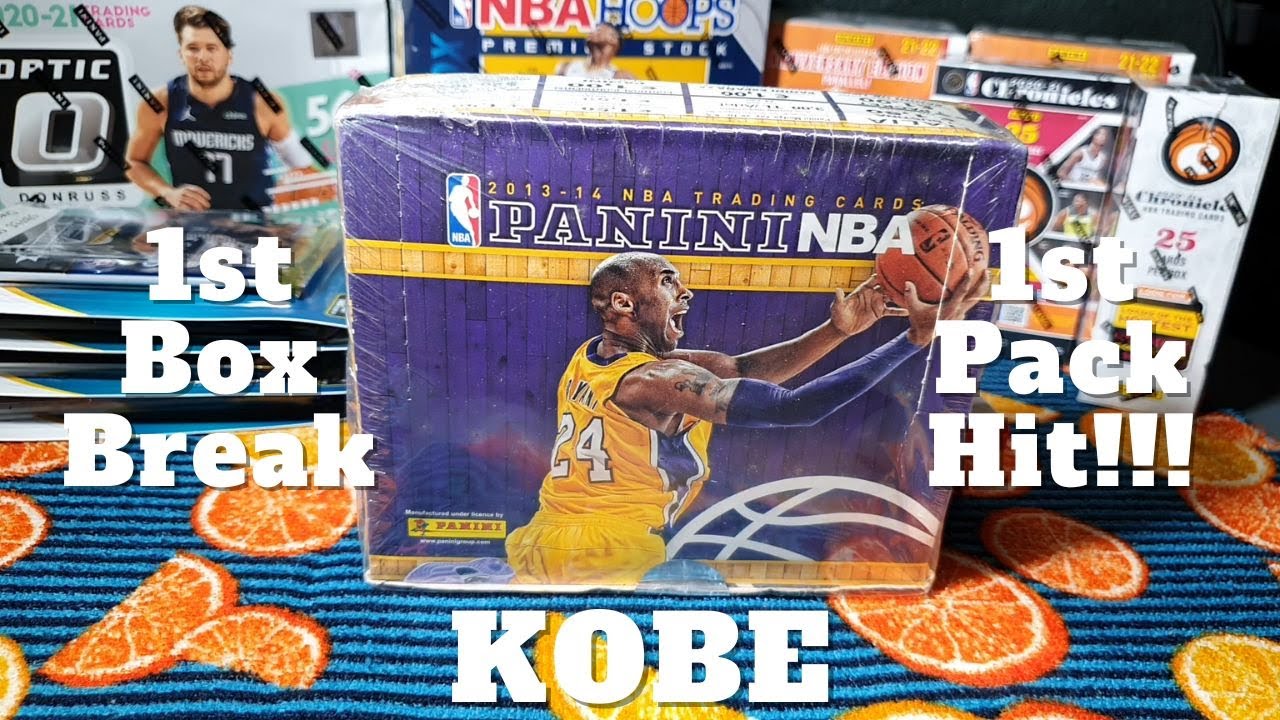 VLOG#16 1st NBA Cards Box Break! 2013-14 Panini NBA Hoops Basketball ...