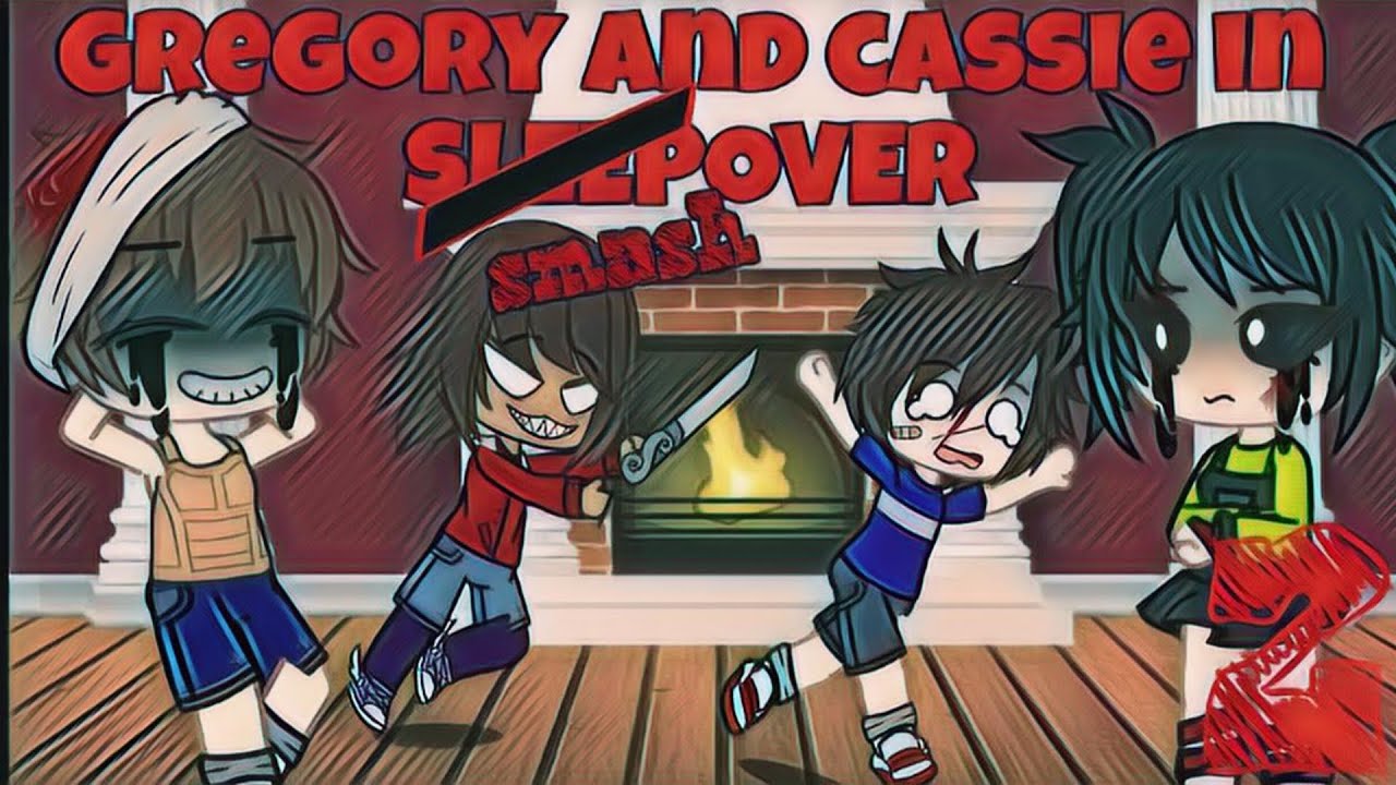 Gregory and cassie in sleepover (ft. evan and Cassidy) || sb ruin ...