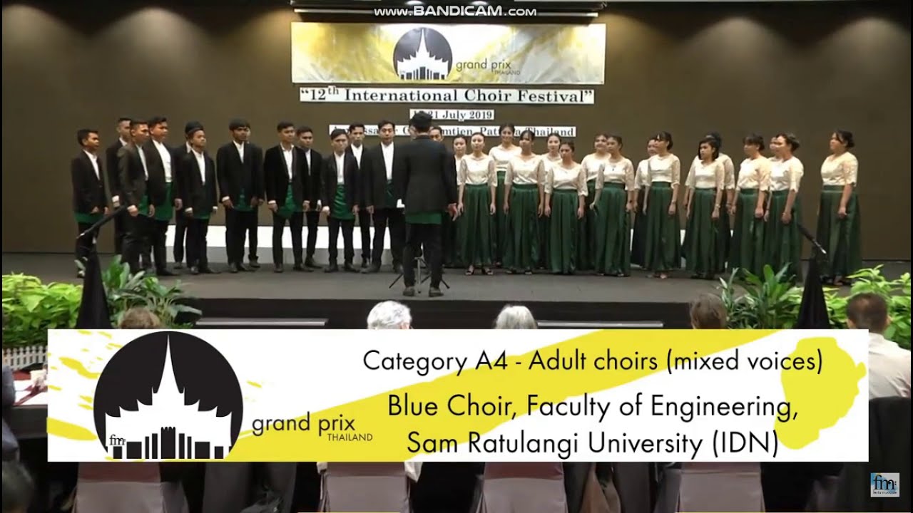 BLUE CHOIR - Kalejs Kala Debesis in 12th GPT - YouTube