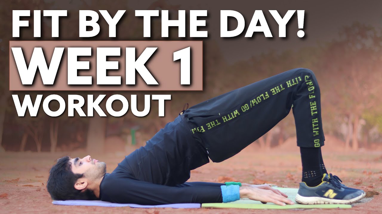 Fit By The Day | Week 1 Workout - YouTube
