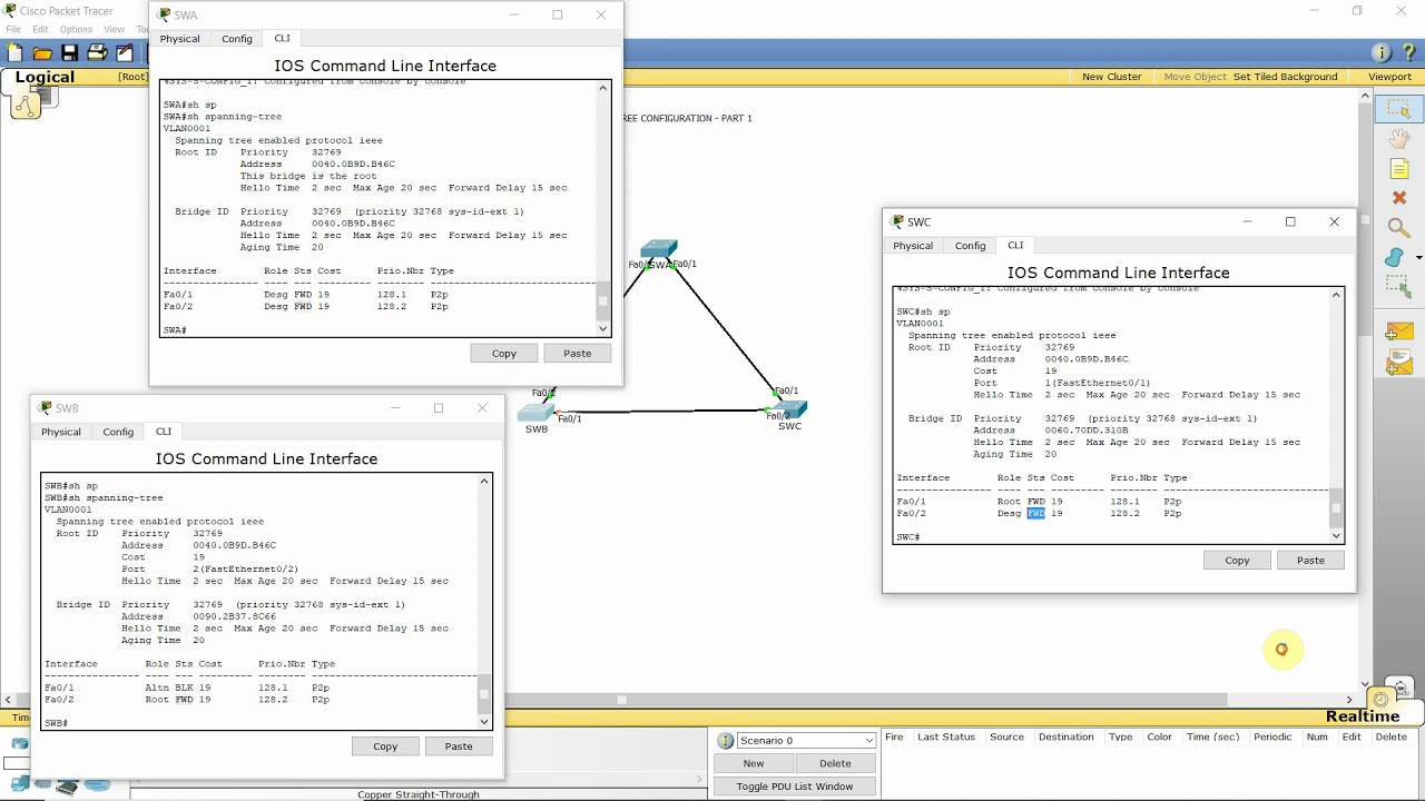 STP Configuration Part 1 - YouTube