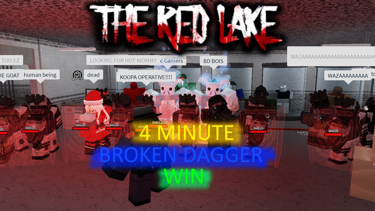 4 MINUTE BROKEN DAGGER WIN (Post-Polatia) \ Roblox SCP: The Red Lake ...