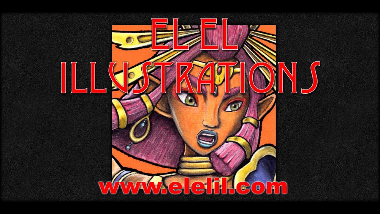 Drawing Riju from Tears of the Kingdom in Pastel - YouTube