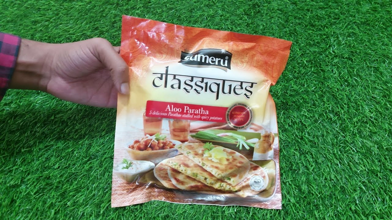 sumeru Aloo - Paratha ready to eat - chatpat food - YouTube