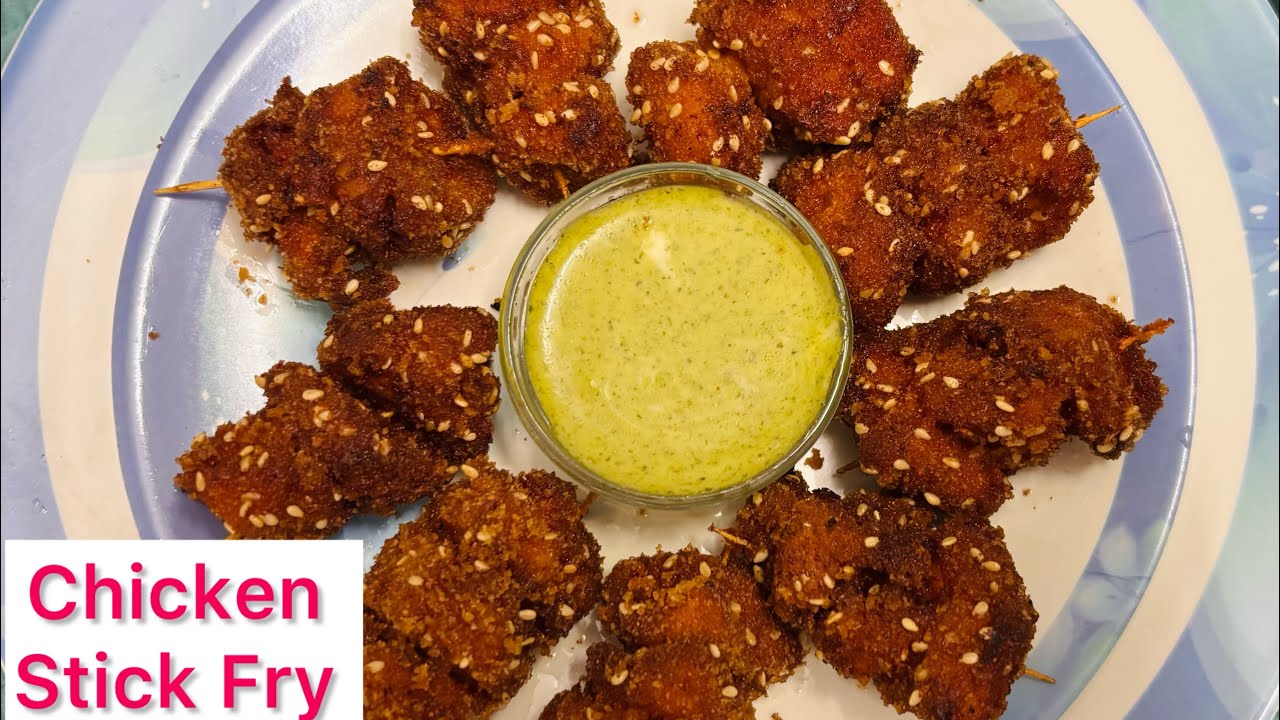 Chicken Tandoori Stick Fry Recipe | Ramzan Special - YouTube