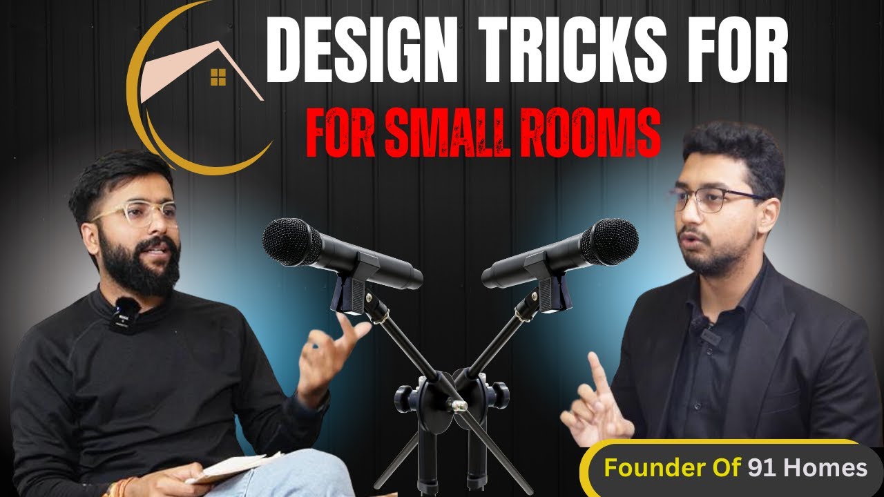 Design Tricks For Small Room With @91Homes - YouTube