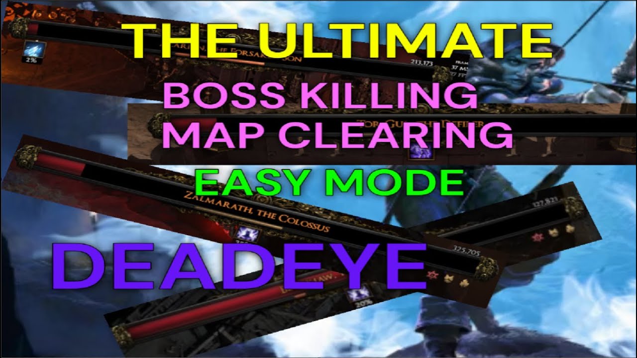 POE2 Deadeye Crossbow/Bow Lightning God Destroyer - YouTube