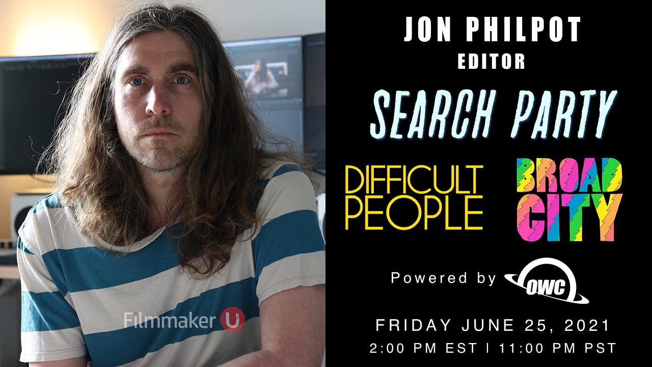 Emmy Award-winning Editor Jon Philpot Joins Filmmaker U - YouTube