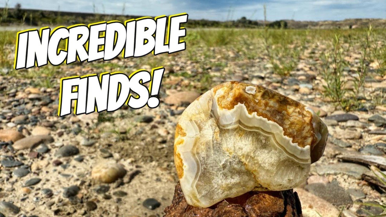 Their First Time Rockhounding on the Yellowstone River! - YouTube
