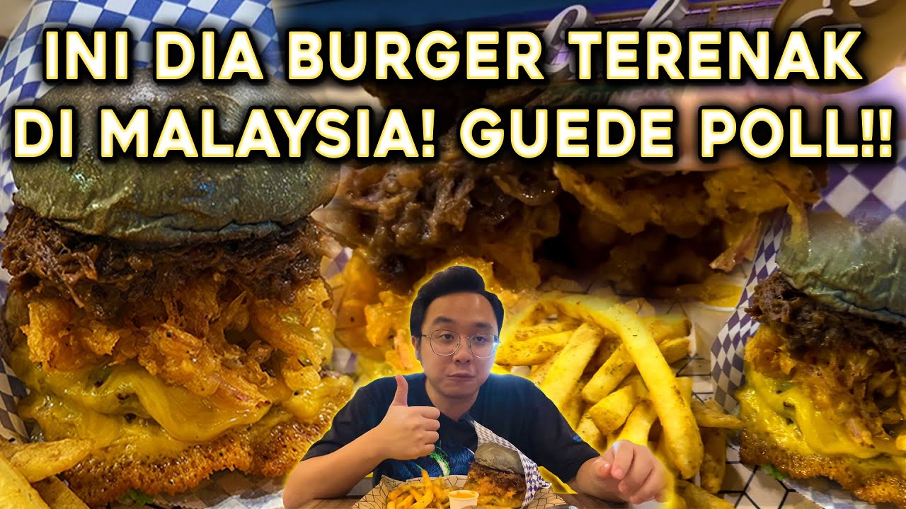 DUA TIGA BOLA BASKET, BURGER INI ENAK BANGET!! | Cobain myBurgerLab ...