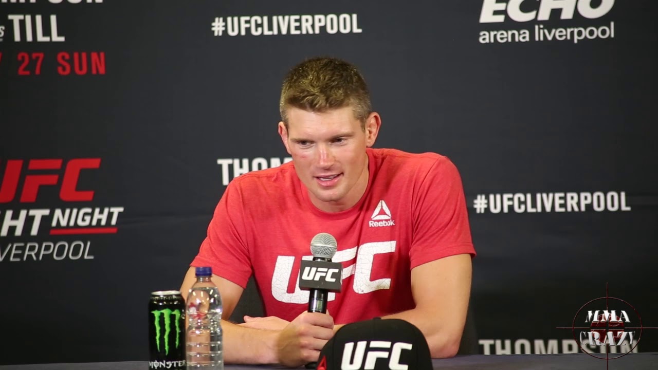 Full Stephen Wonderboy Thompson UFC Fight Night Liverpool Post Fight ...