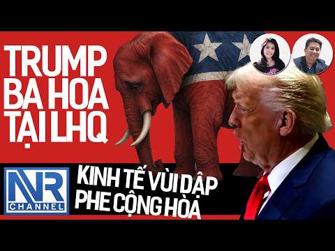 #lsDuyen #LeNgoc | Trump ba hoa trước Liên Hợp Quốc khi kinh tế Mỹ đang vùi dập phe Cộng hòa