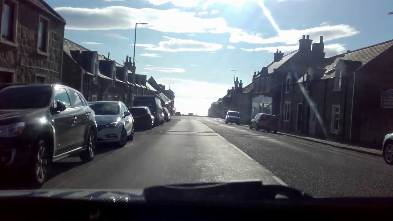 Real Time Round Lossiemouth - Out And About In Our Van #1 - YouTube