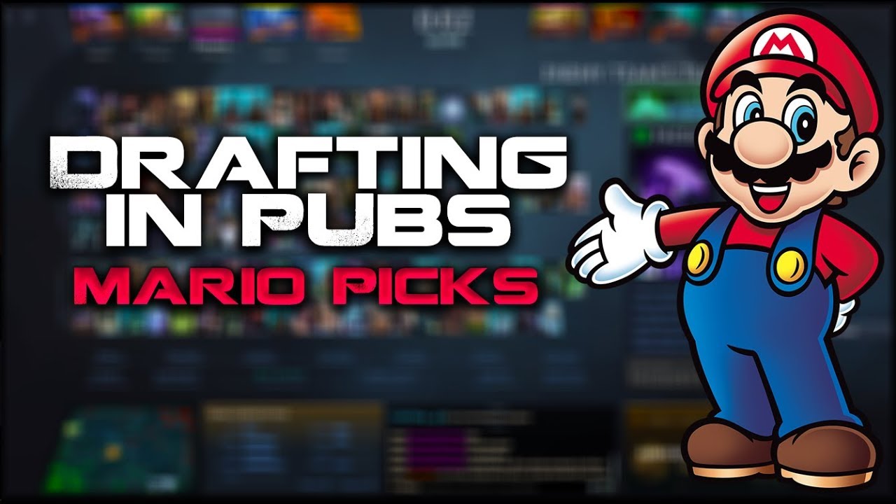 Dota 2: The Best First Pick Heroes in Dota (Mario Picks) | Pro Dota 2 ...