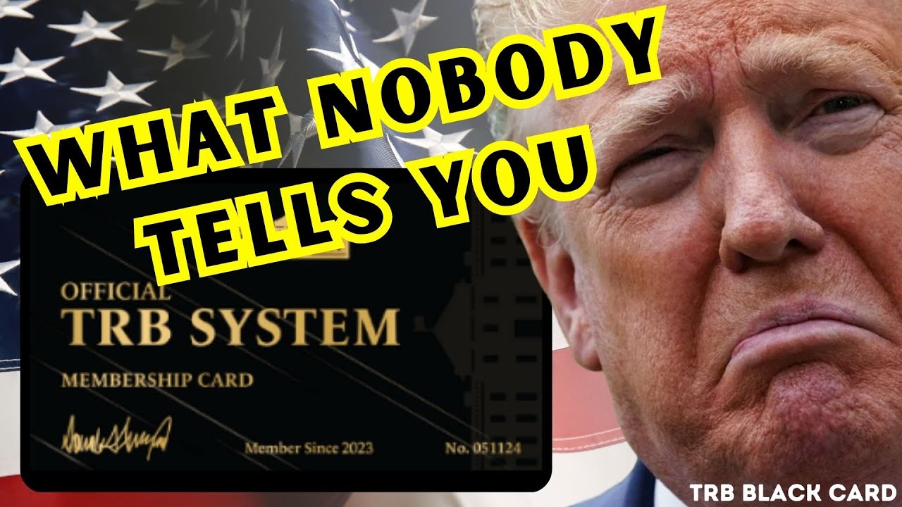 [TRB BLACK CARD] ⚠️ ALL YOU NEED TO KNOW ⚠️ TRB CHECK - TRUMP TRB CHECKS - [TRB CHECK REVIEW ...