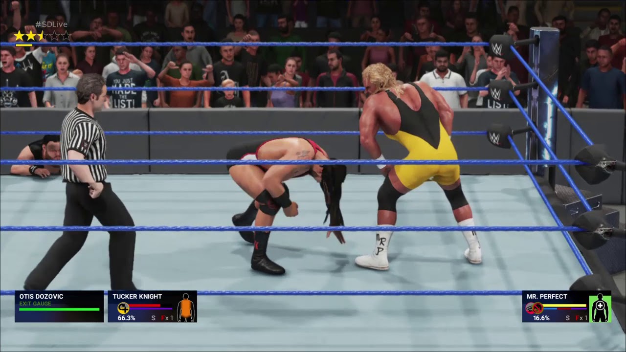 Tucker Knight v.s Mr. Perfect - YouTube