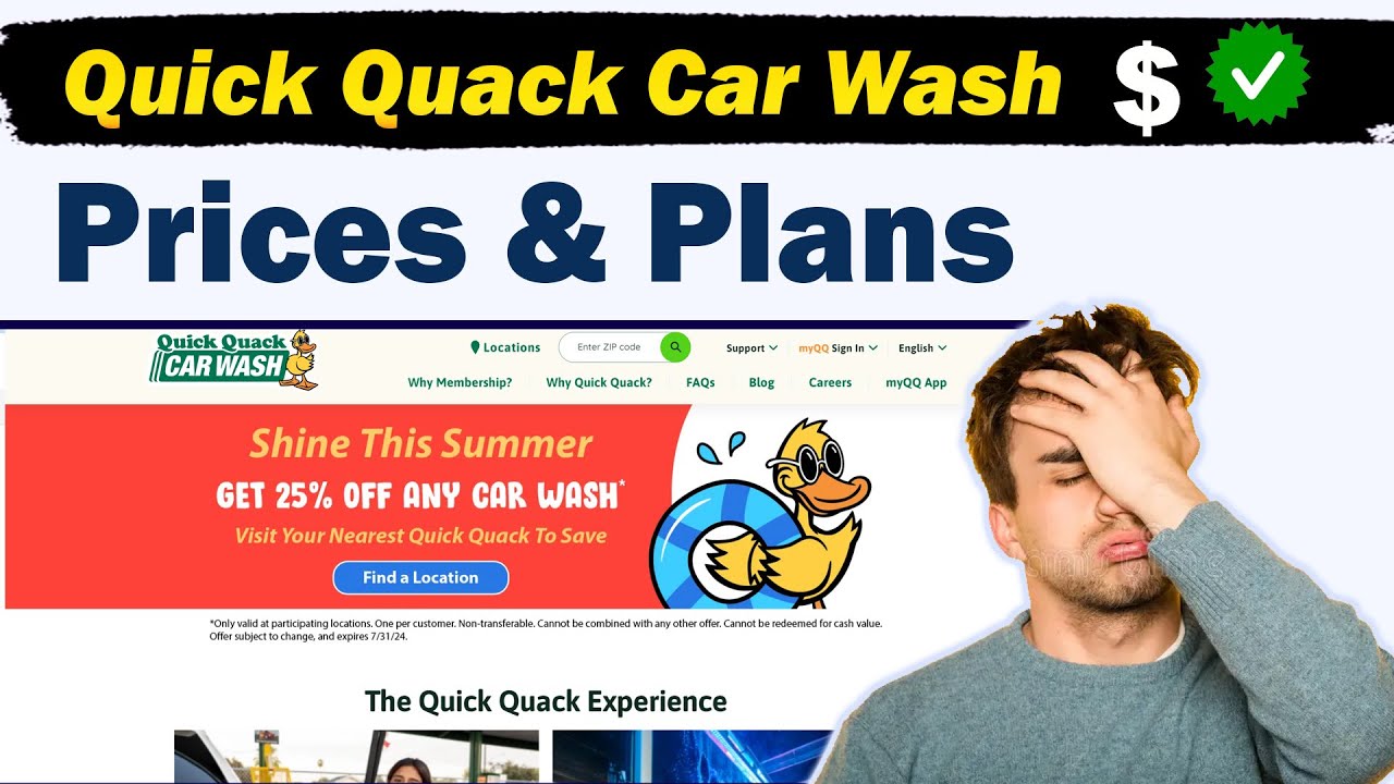 Quick Quack Car Wash Prices & Plans 2025- Quick & Easy Guide! - YouTube