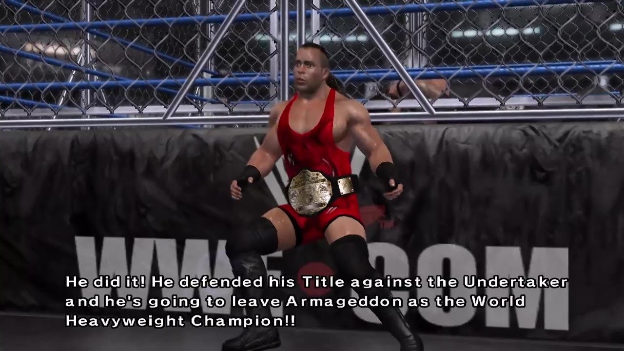 WWE Smackdown VS Raw 2007 (Season Mode) Ep 21 - RVD defeated Undertaker ...