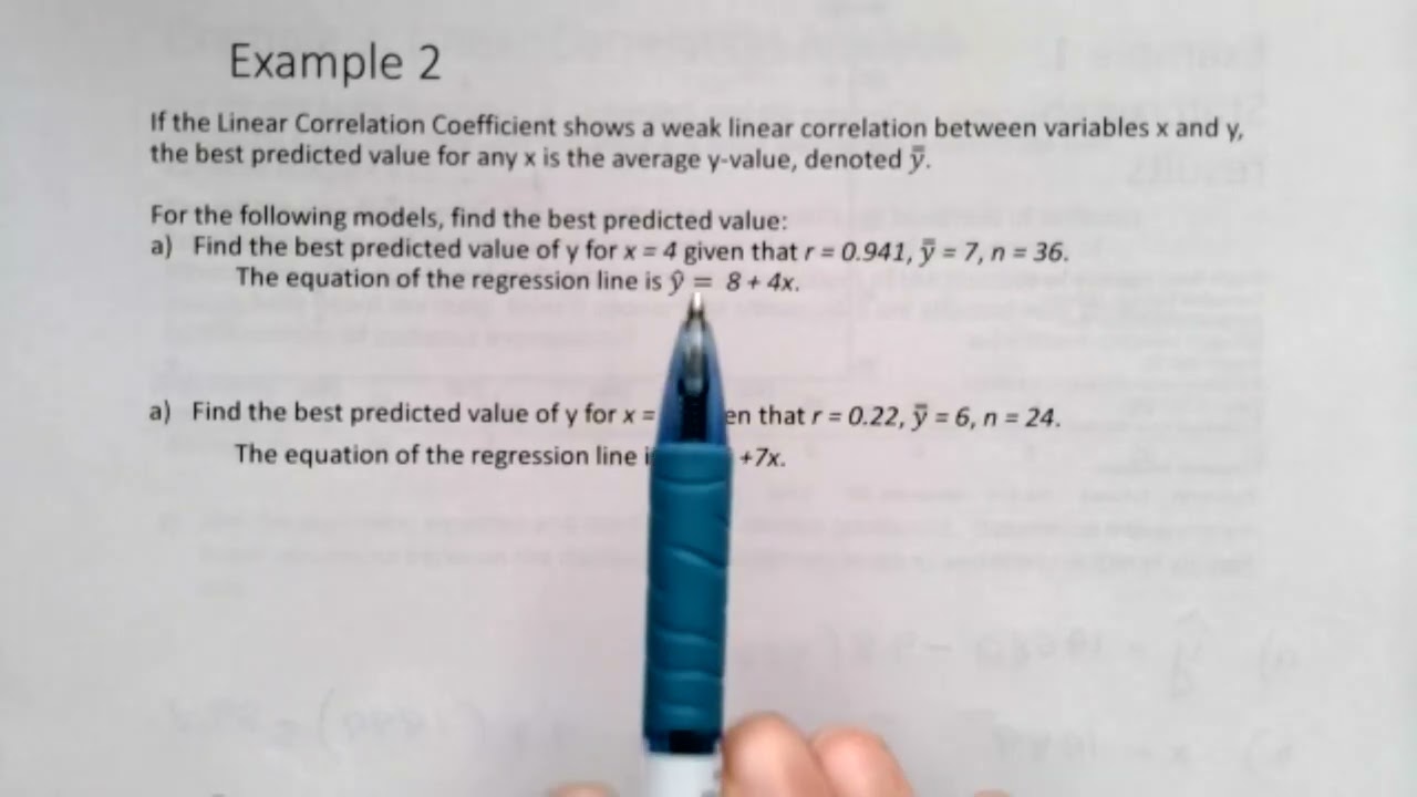 1502 Linear Regression Example 2 - YouTube