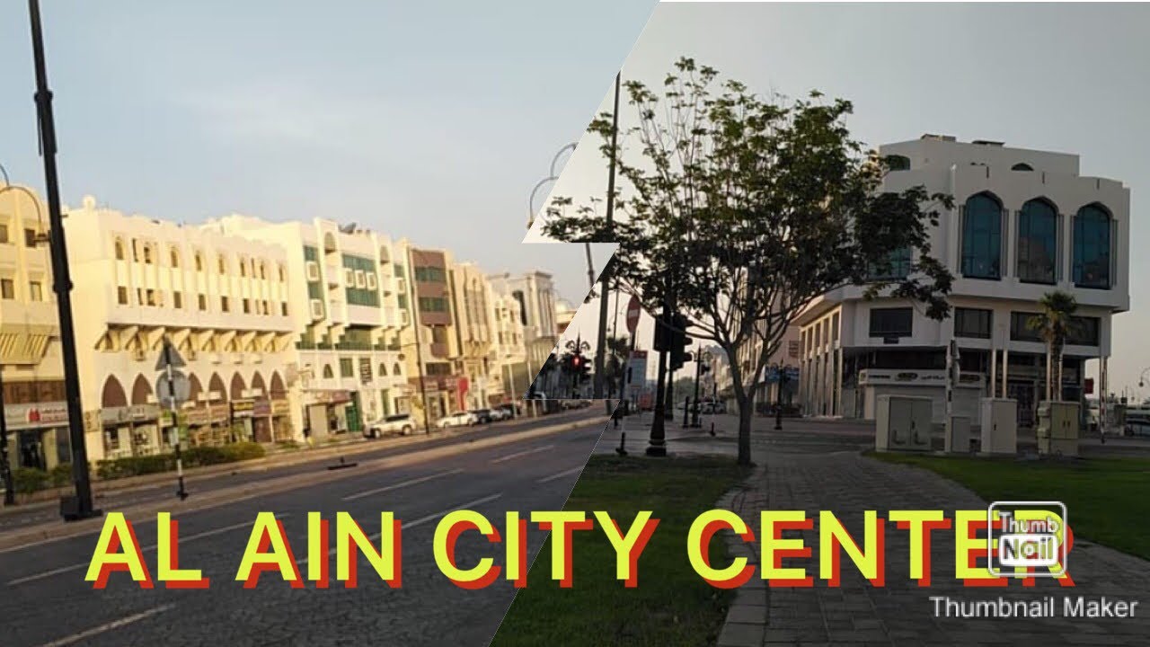 June 22 2020 walking time around the city center Al Ain City UAE # ...