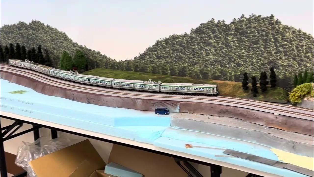 16番(HOゲージ)E721系1000番代+701系1000番代走行動画 やまばとレンタルレイアウトにて。 - YouTube