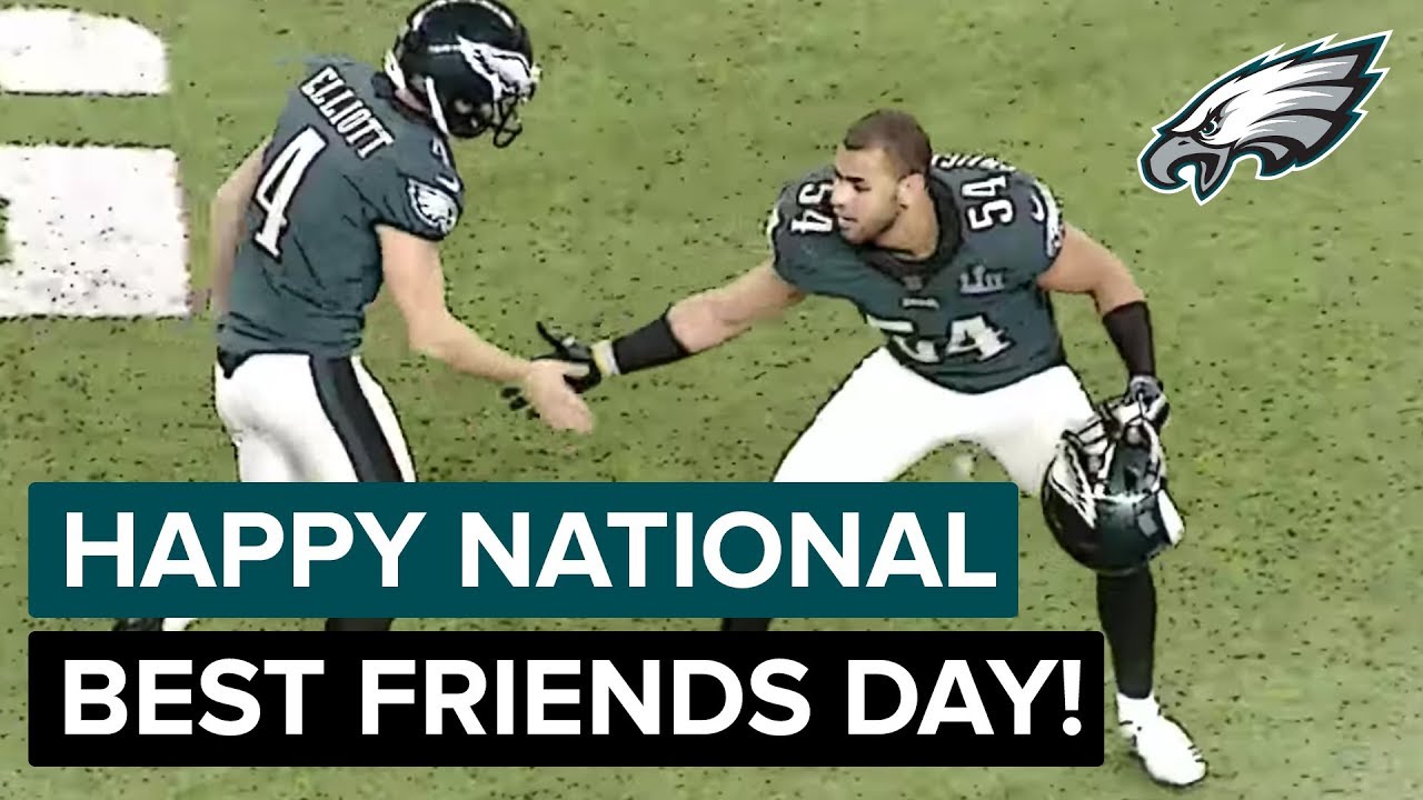 Happy National Best Friends Day! | Philadelphia Eagles - YouTube