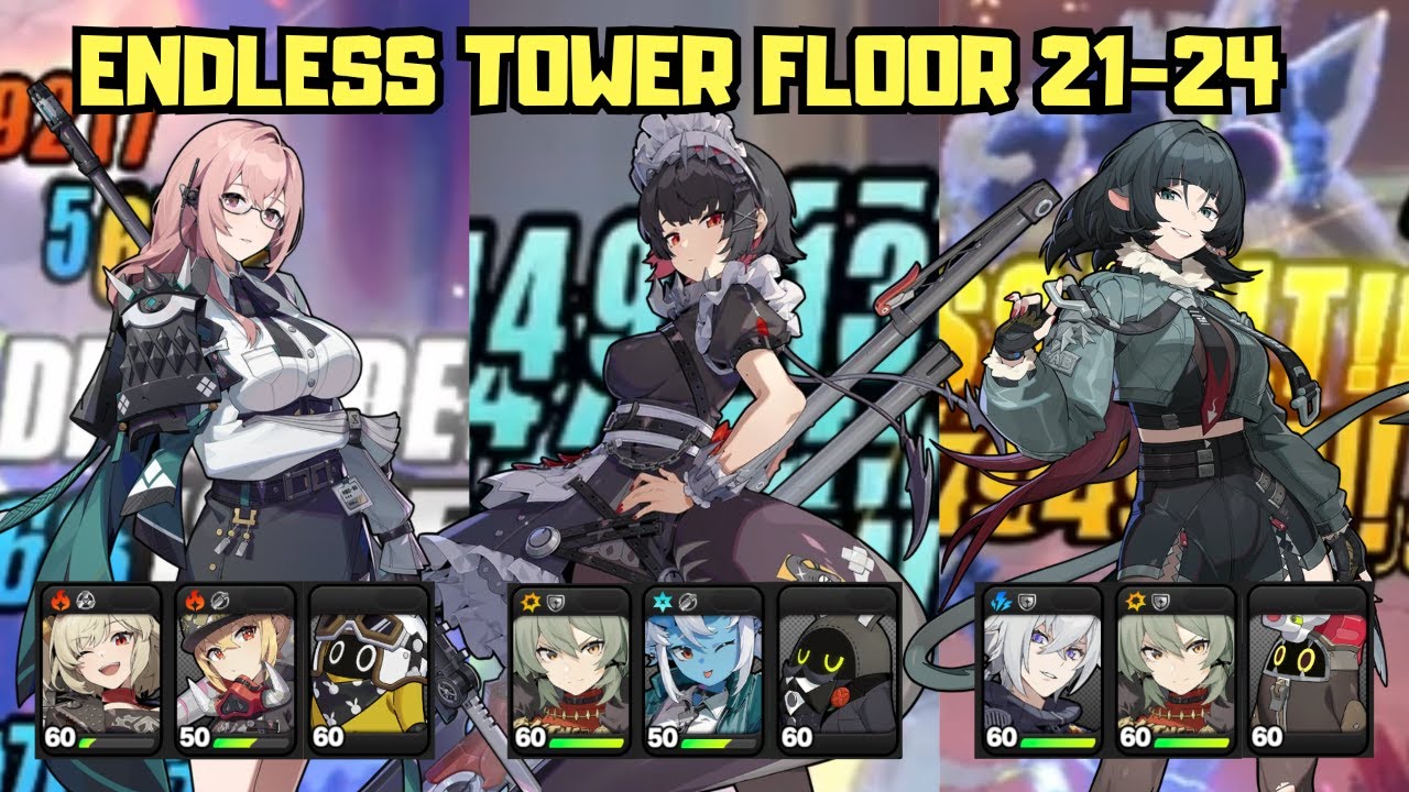 ZZZ Endless Tower is really challenging | Floor 21-24 | Zenless Zone ...