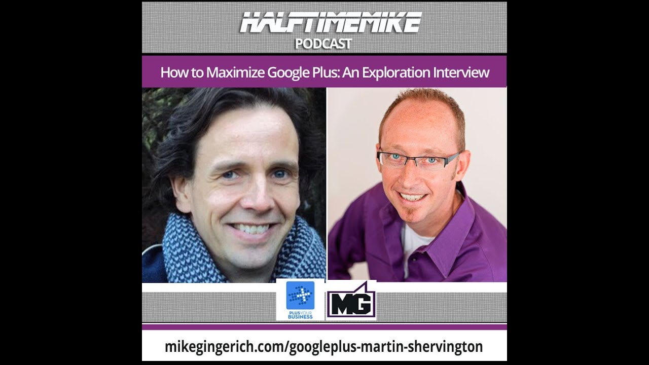 Martin Shervington on Google Plus - YouTube