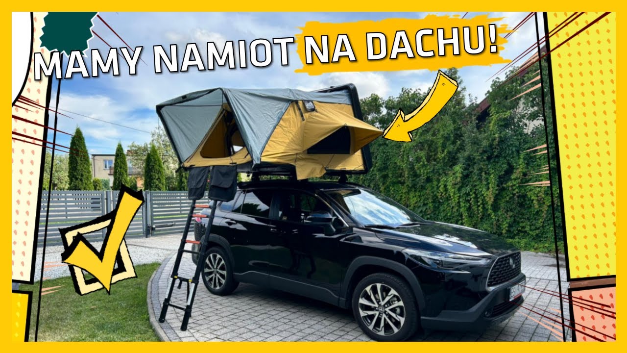 NAMIOT DACHOWY OFFLANDER FOLD 2! JAK WYGLĄDA? PIERWSZE ROZKŁADANIE I ...