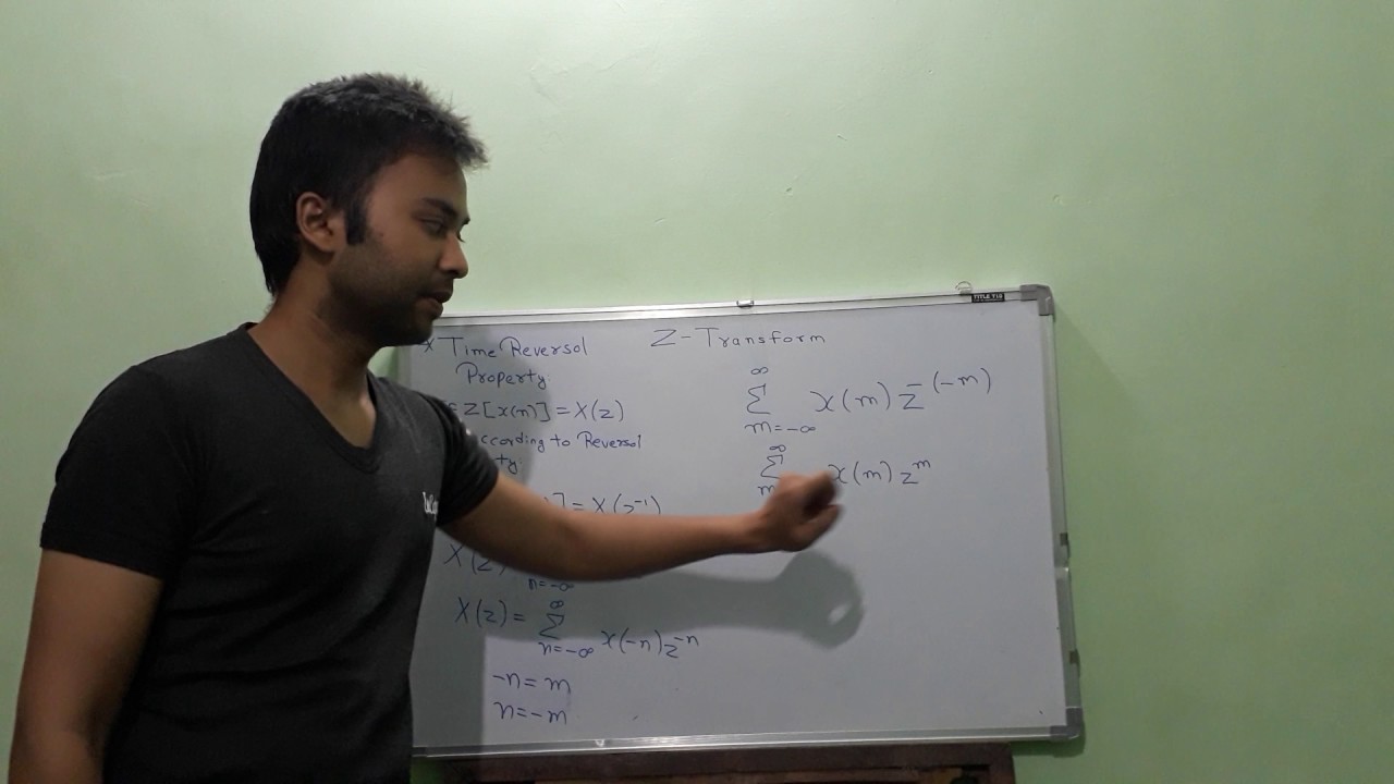 Time Reversal Property- DSP (Hindi) - YouTube
