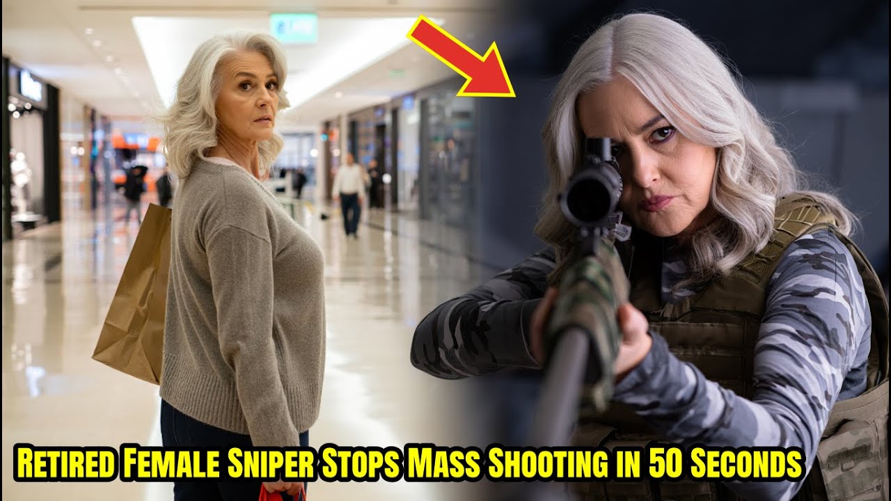 Retired Female Sniper Stops Mass Shooting in 50 Seconds - YouTube