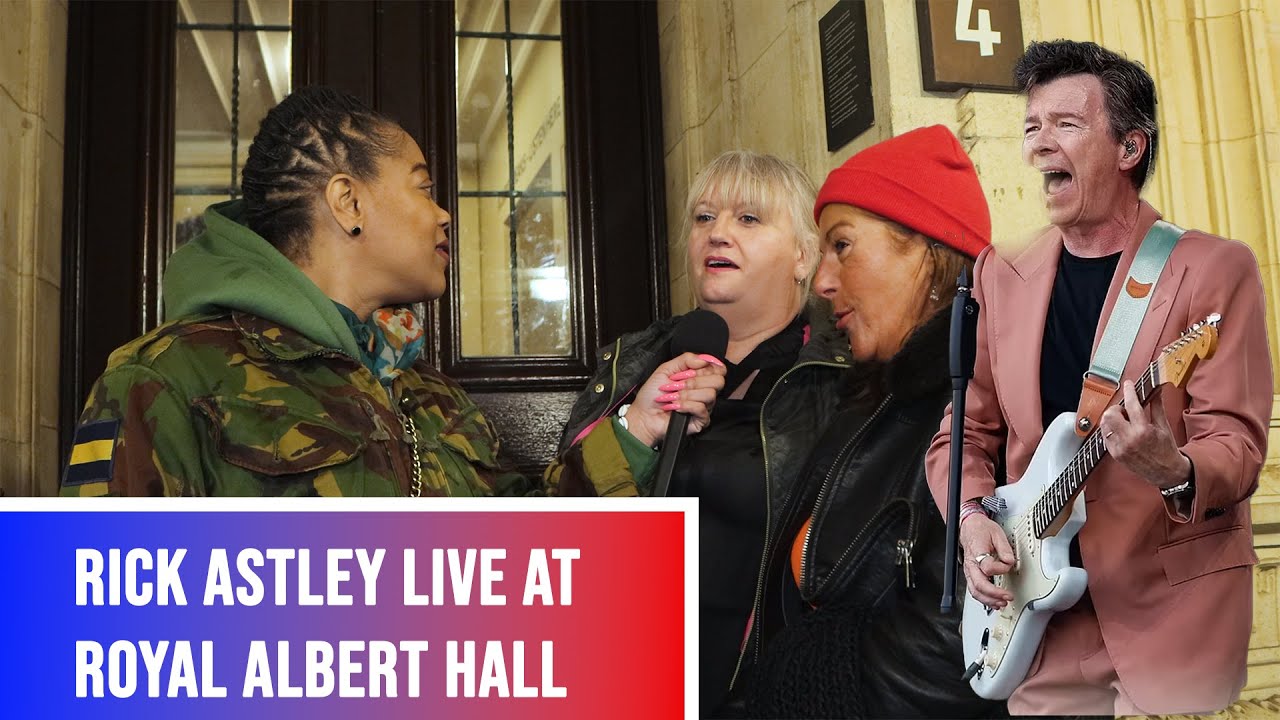 RICK ASTLEY LIVE AT ROYAL ALBERT HALL [FAN REACTION] | CREATIVE INSIGHT ...