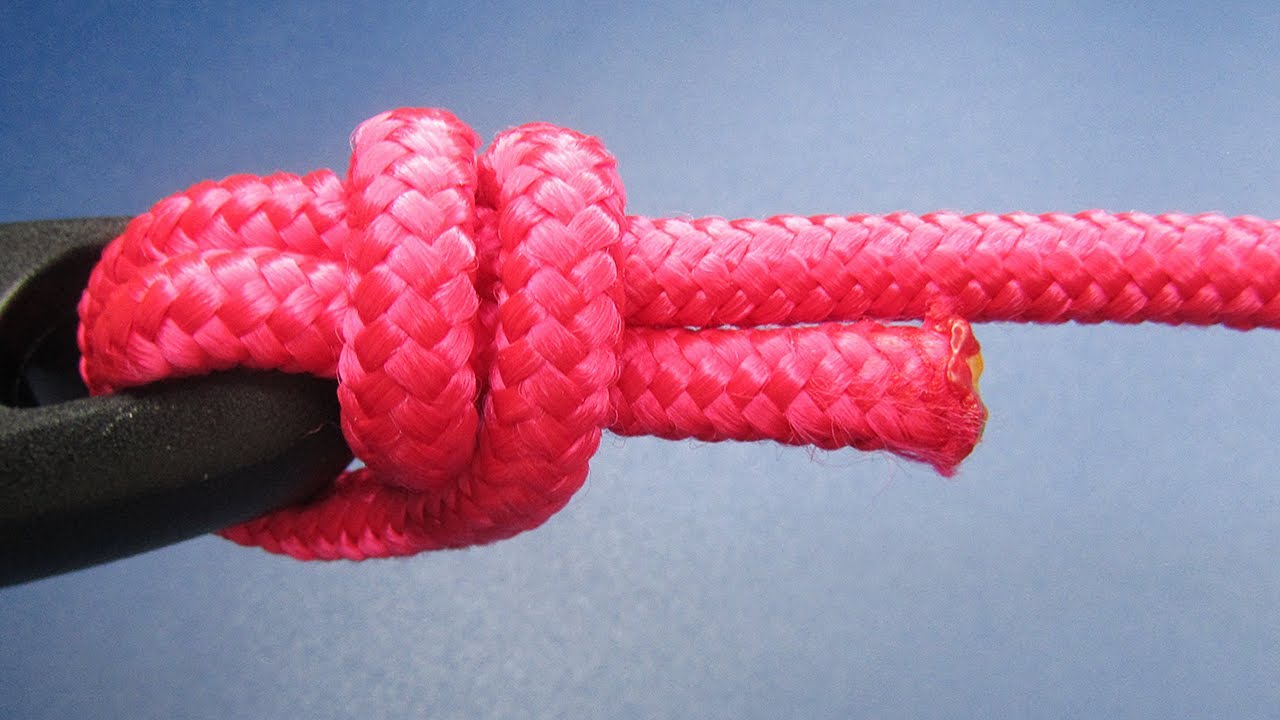 Ave Craft: How to tie a simple but powerful double loops knot. Great ...