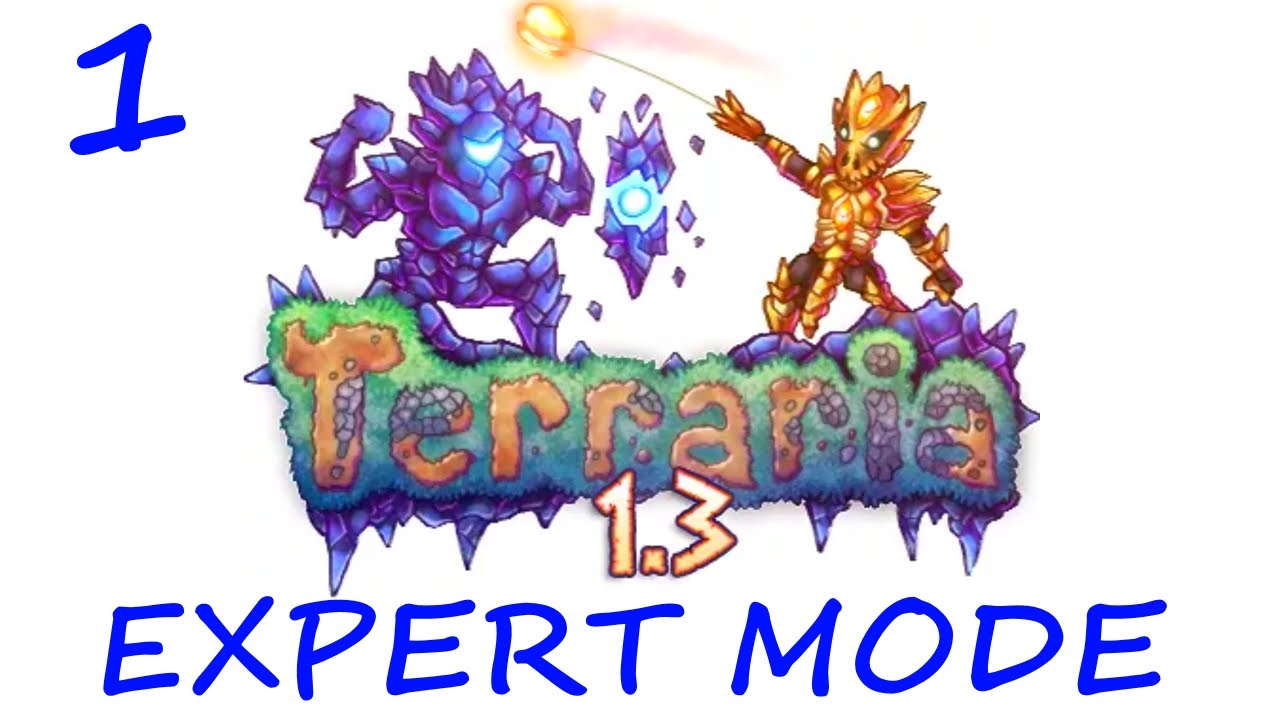 Terraria - EXPERT MODE NEW 1.3 Playthrough - Tentacle Difficulties ...