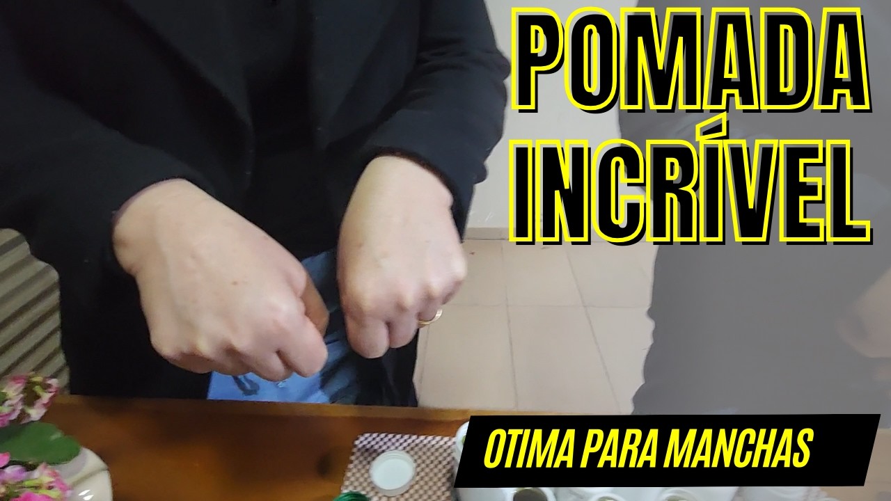 POMADA CASEIRA PARA MANCHAS, DOR E INFLAMAÇÃO ! | psoríase, dermatite e ...