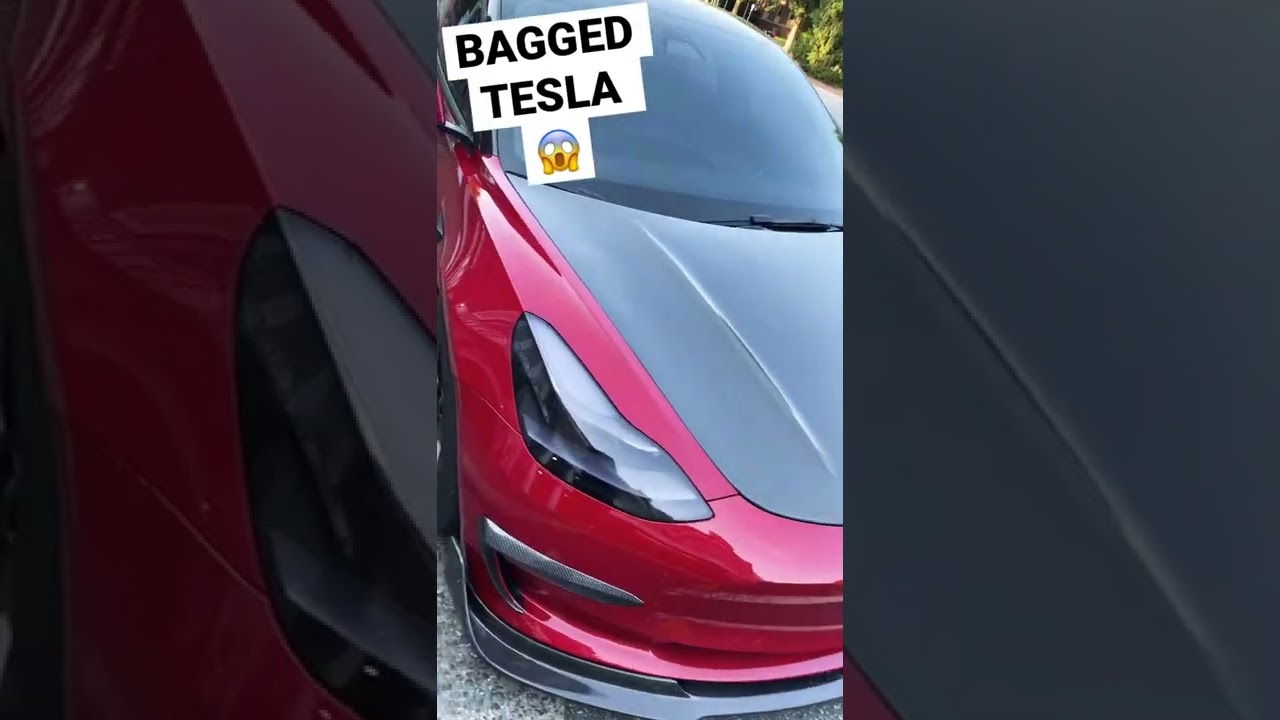 Love or hate the riced out #tesla ?? 😳 car owner: @baggednotbought ...