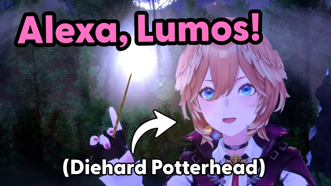 Lui kept spamming her signature spell Lumos even in combat【Hololive ...