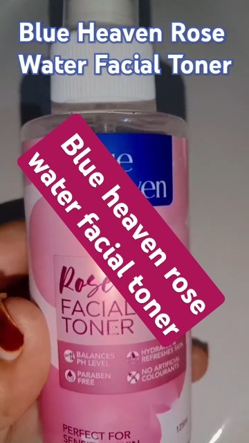 Blue heaven rose water facial toner all skin type 125 ml .#beauty # ...