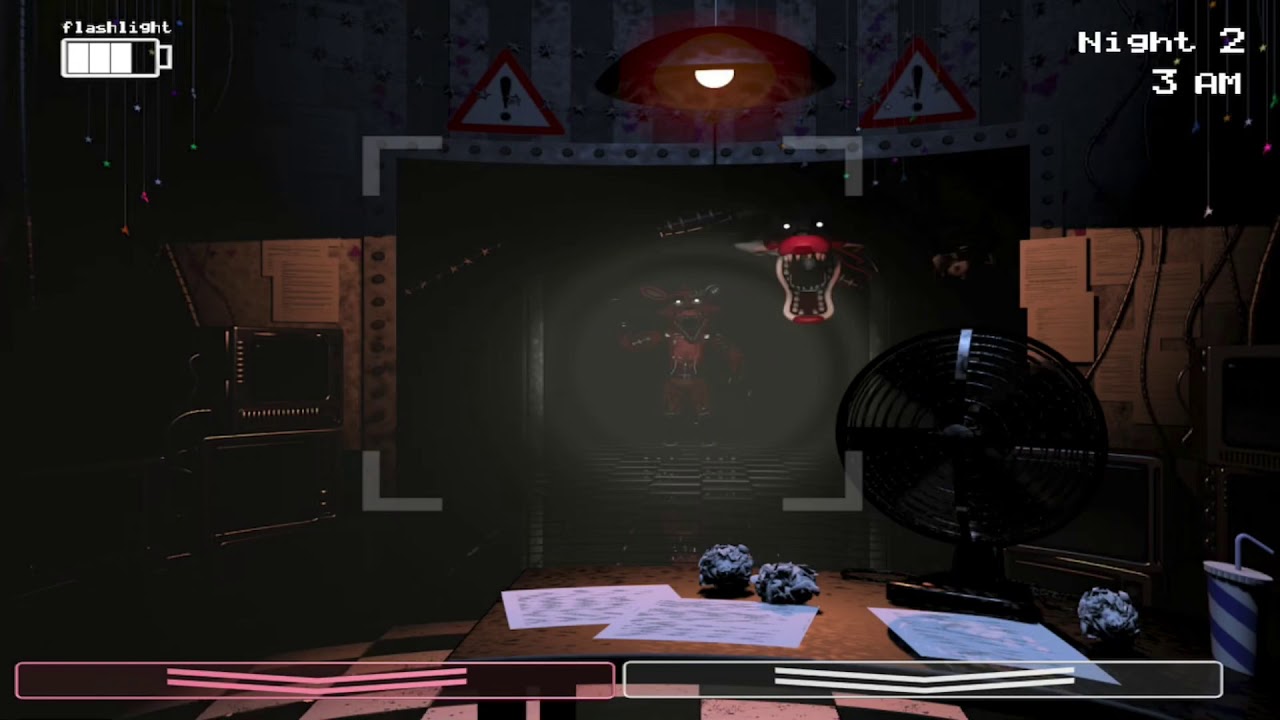 FNAF 2 gameplay part 2! - YouTube