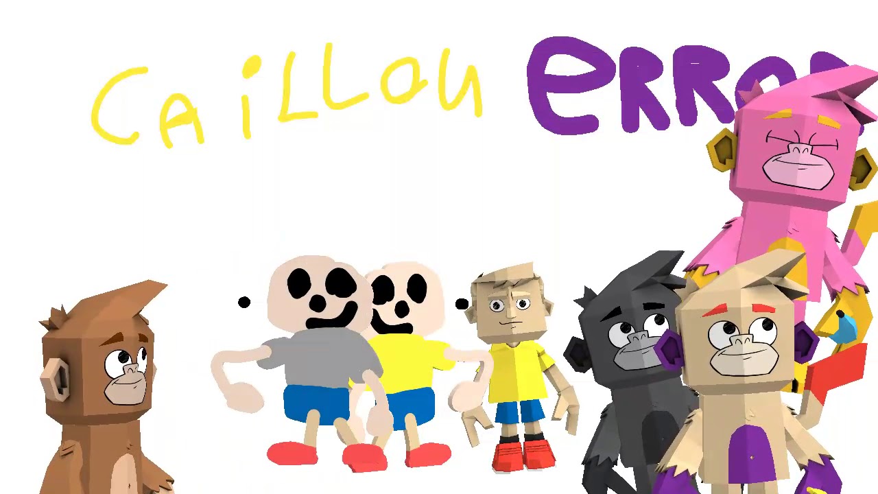 Caillou error 1 - YouTube
