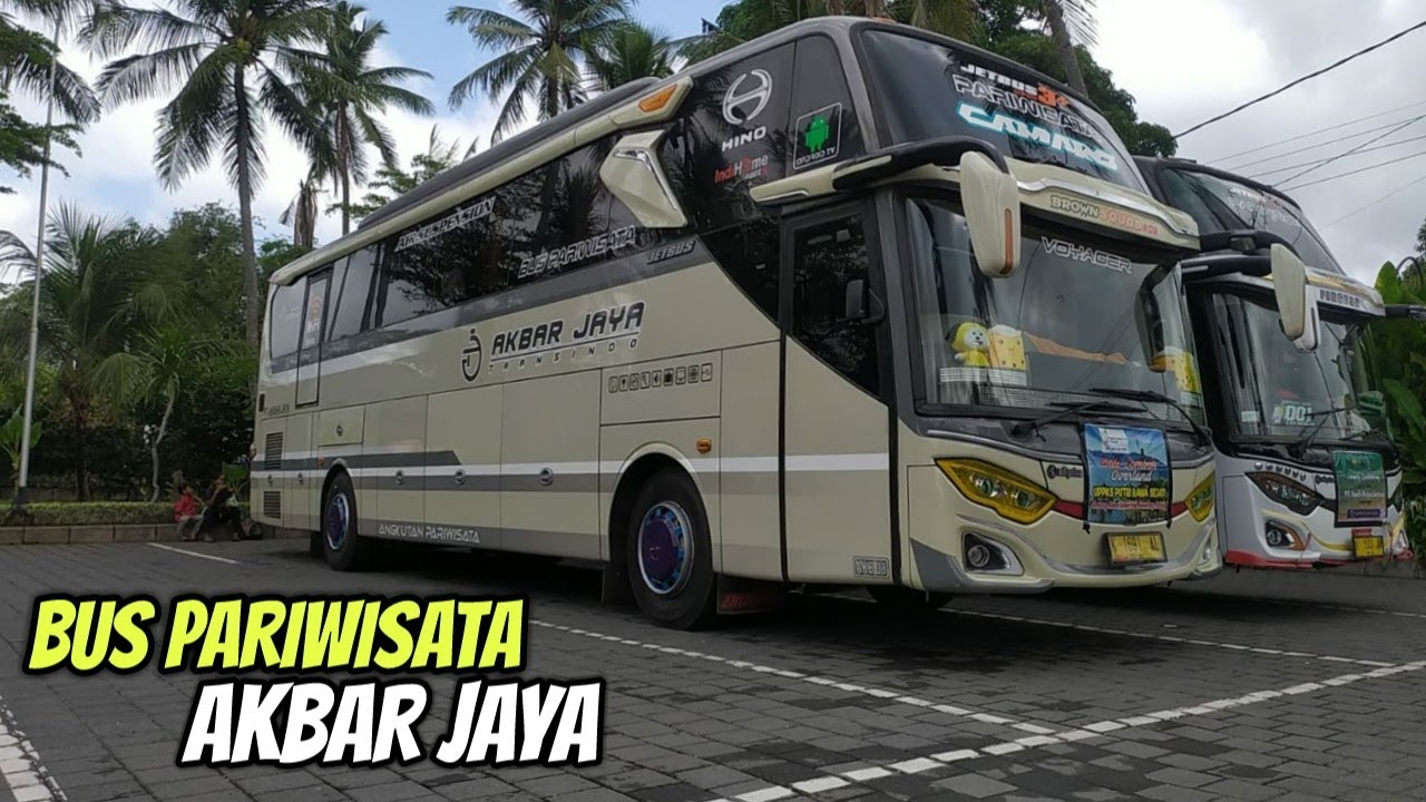 Toooop...super nyaman dengan Leg Rest...Review Bus Pariwisata Akbar ...