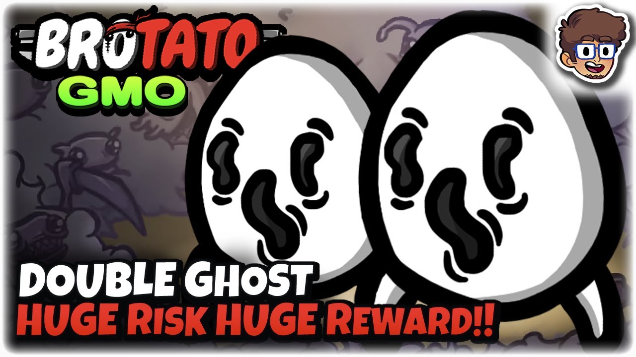 DOUBLE Ghost, HUGE Risk HUGE Reward!! | Ghost + Ghost | Brotato: Modded ...