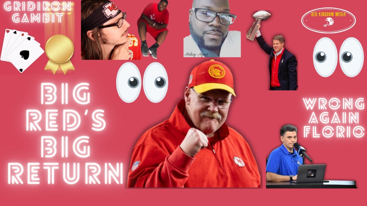 Big Red's Big Return! | Who Will Be Chiefs 1st Pick? | Salty Cheetah ...