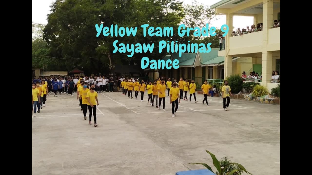 Yellow Team Grade 9 Sayaw Pilipinas Dance - YouTube