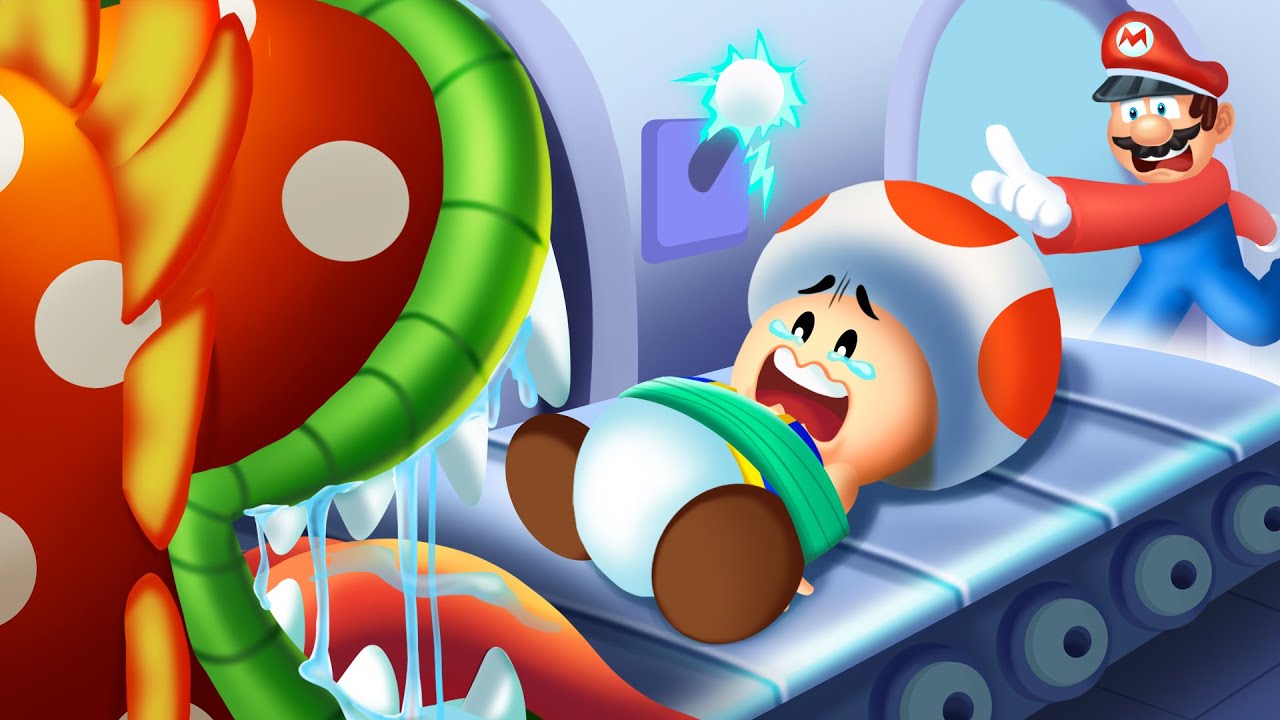 Rosalina's Dangerous Flower | Sheriff Mario Cartoon Animations - YouTube