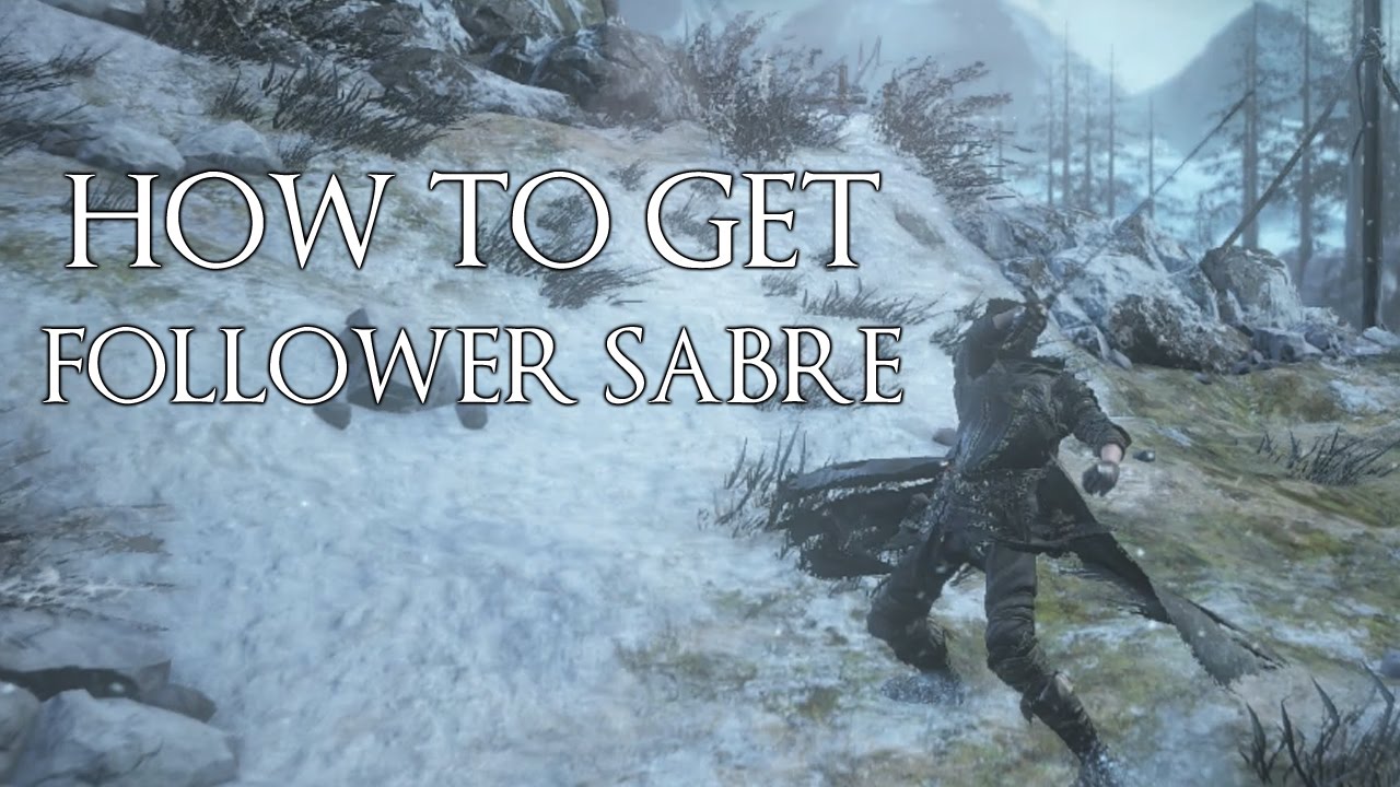 Dark Souls 3 Ashes Of Ariandel DLC How To Get The Follower Sabre - YouTube