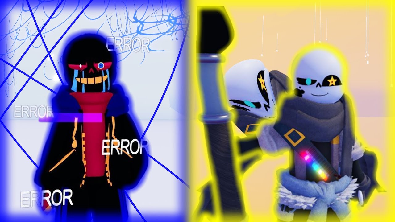 [Undertale: Remnants of the Multiverse] - [Error Sans, Ink Sans - Showcase] - YouTube