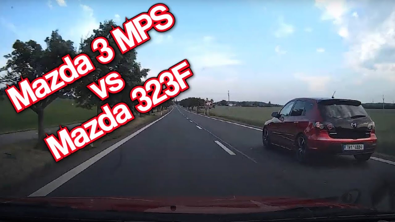Mazda 3 MPS vs Mazda 323F - YouTube